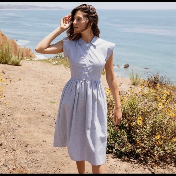 Christy Dawn | Dresses | Christy Dawn 0 Cotton Piper Dress In Lavender ...